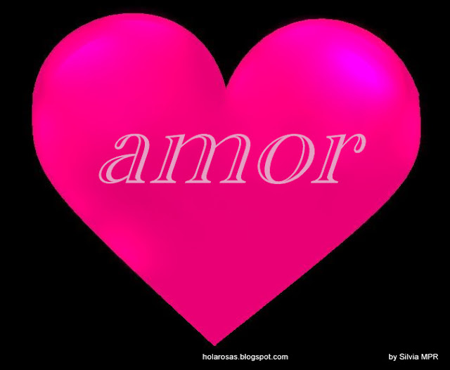 Imagenes De Amor: -Corazones de amor - corazones en colores rosa con la ...