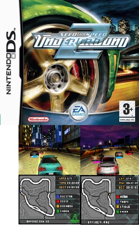 Nintendo DS Jogos: Need For Speed - Underground 2 (E)