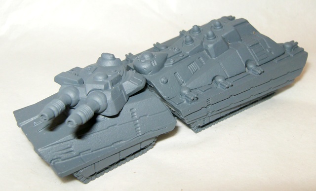 Super Galactic Dreadnought: OGRE/GEV minis part 1: Cybertanks