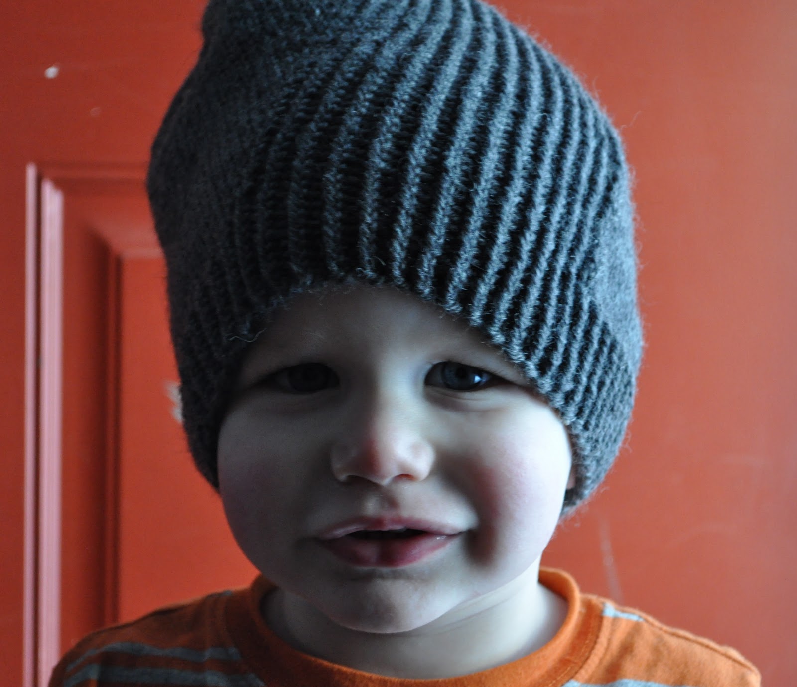 Drip Drip Drop: Christmas Knitting: J's New Winter Hat