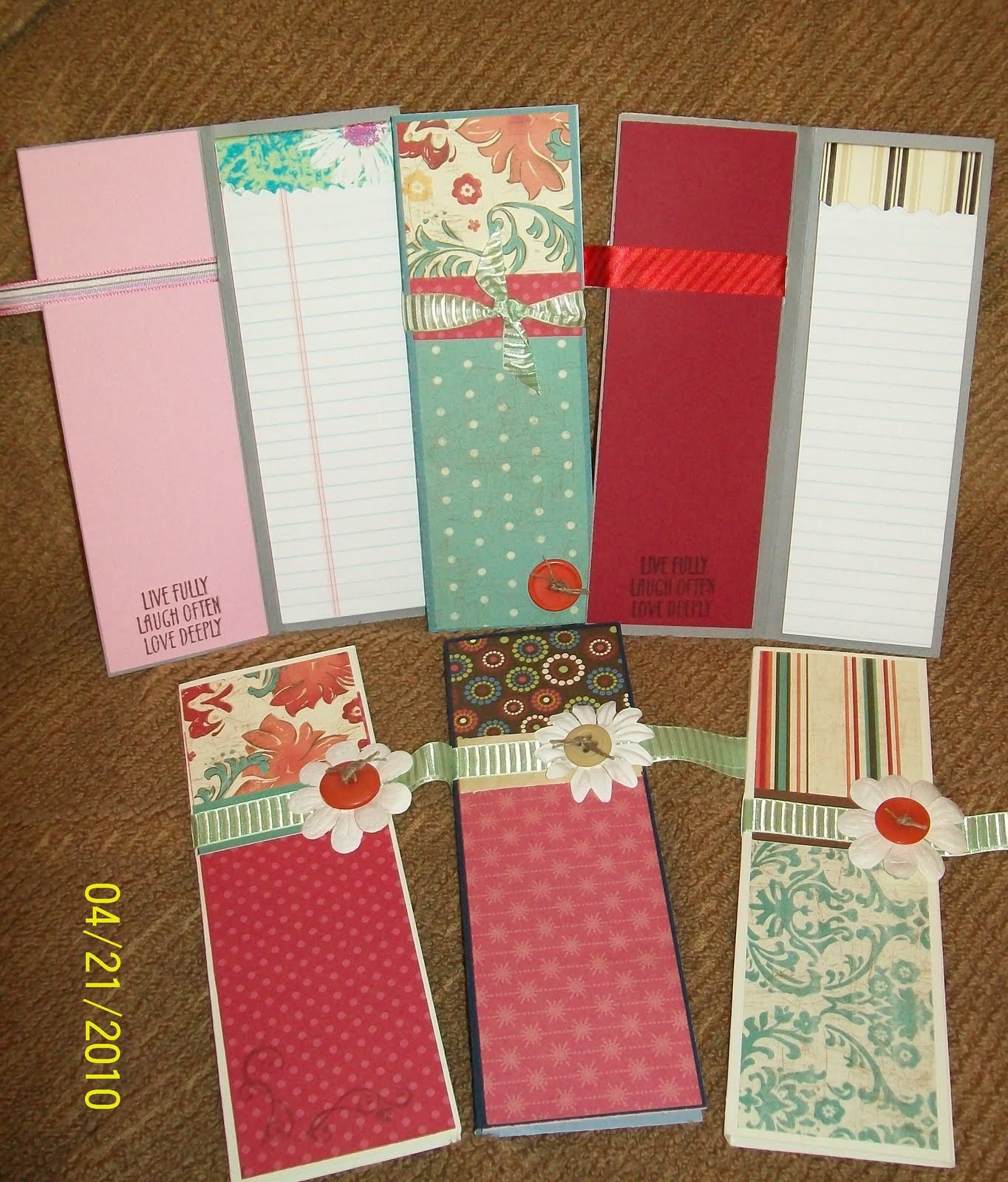 Scrapbook Pad Ink: Altered Note Pad
