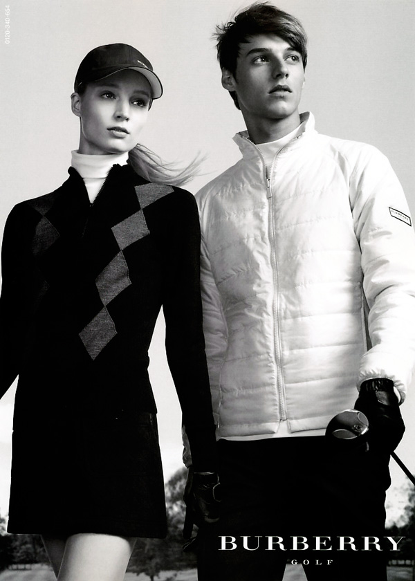 new fashion trends: Burberry Golf Fall 2010 Campaign