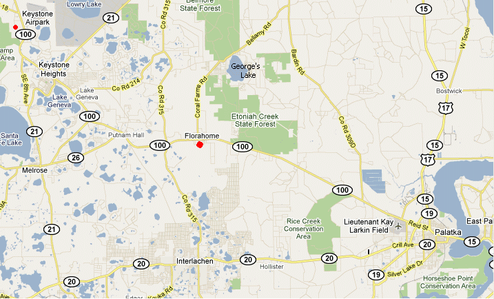Florahome USA: Maps of Florahome, Florida