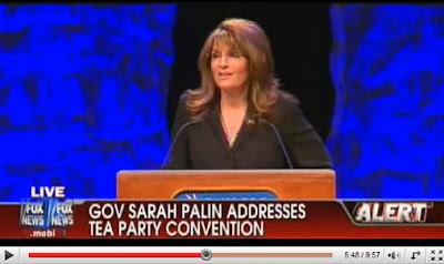 SWAC Girl: Sarah Palin's speech at tea party convention: "I will live ...