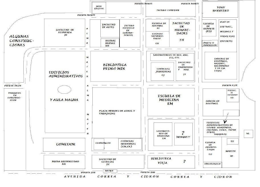 Info-Uasd: Mapas y Croquis Uasd