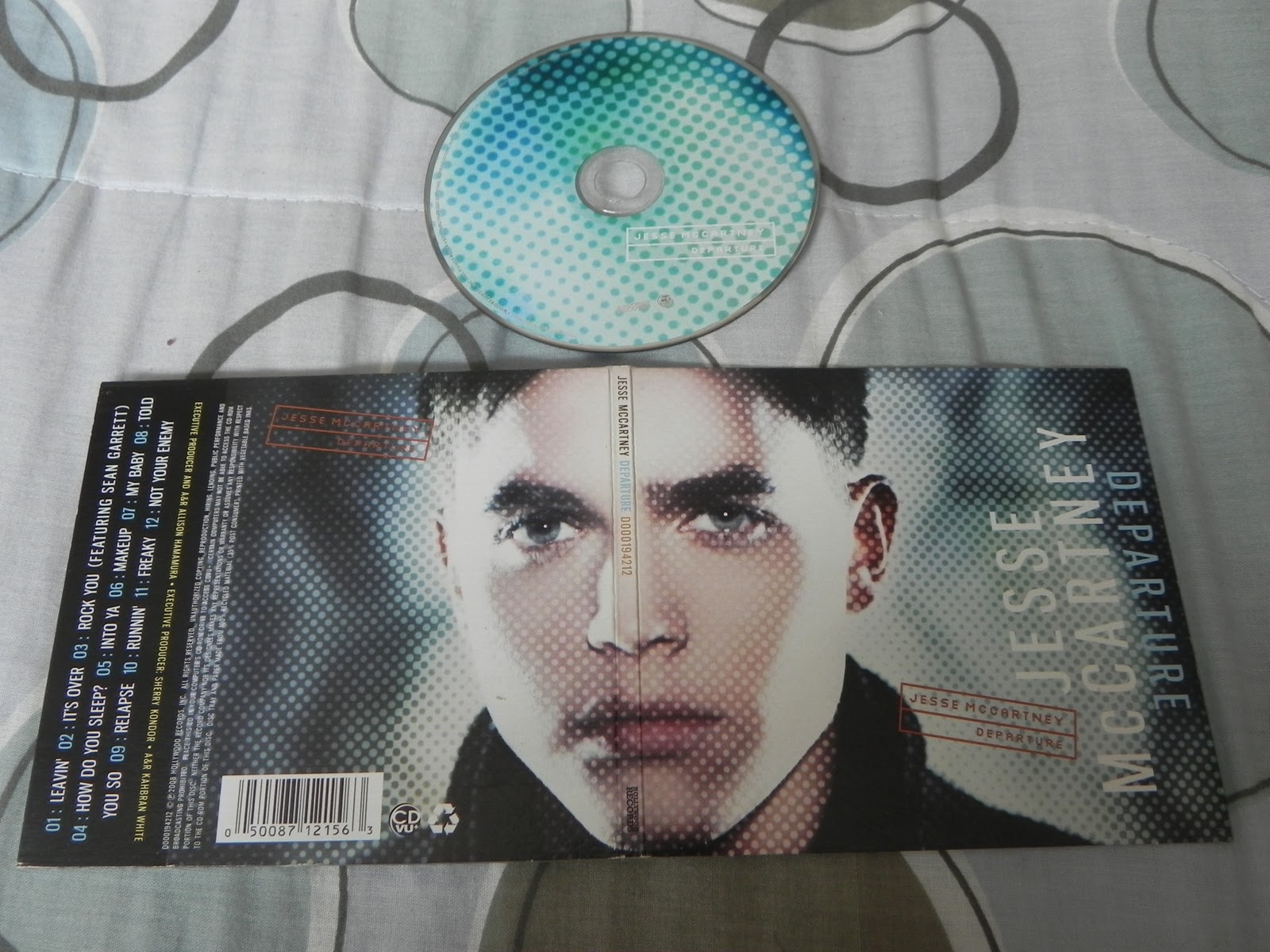 Publicafé Collection: CD e Autografo Departure - Jesse McCartney