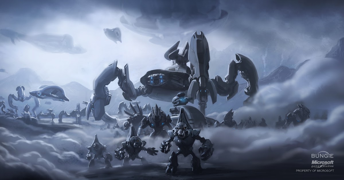 Space Ship Guru: some Covenant work for Halo Reach