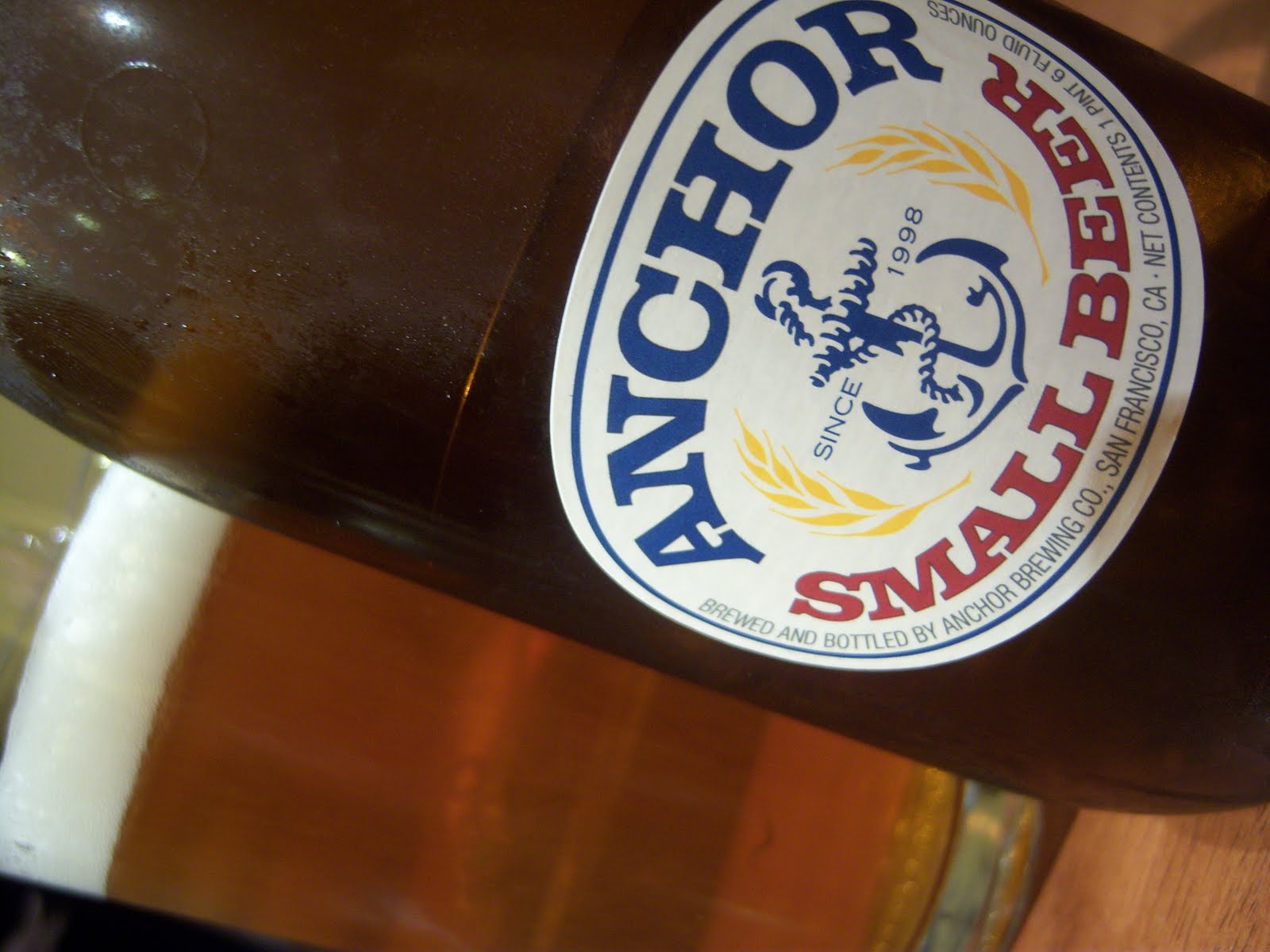 what we’re drinking: 413. Anchor Small Beer