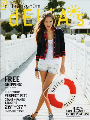 Ashley Barrett Photo: The latest Delia's cover