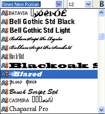 The Geeky Life: Installing New Fonts In Windows
