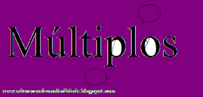 ELF - Educação,Lazer e Facilidade: O Que são números Múltiplos?