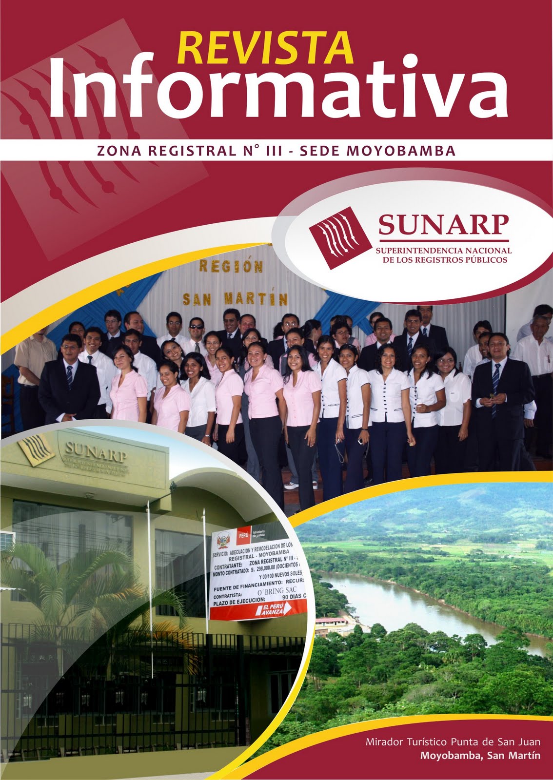 SUNARP SAN MARTÍN: REVISTA INFORMATIVA 2009