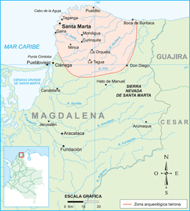 las drferentes culturas: La cultura tayronas