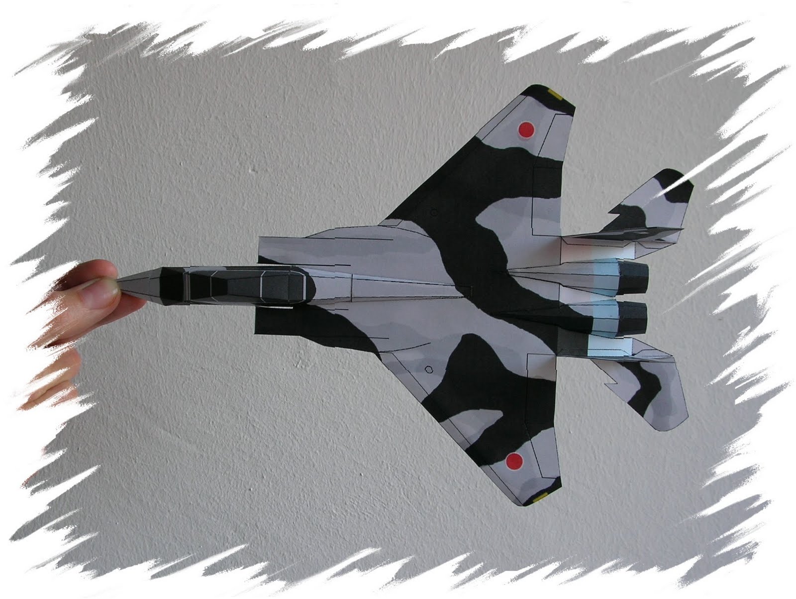 How to make A Good or Cool paper Airplane ?.. THIS WAY..!: F-15J JASDF ...