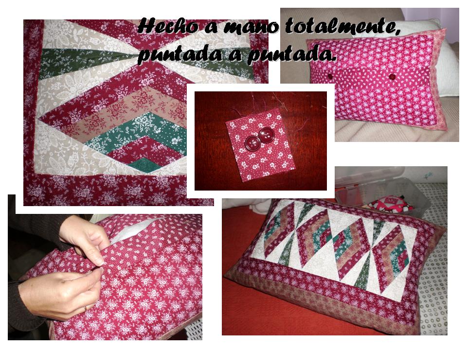 Las manualidades de OlguitaRoVe: Cojín de Patchwork