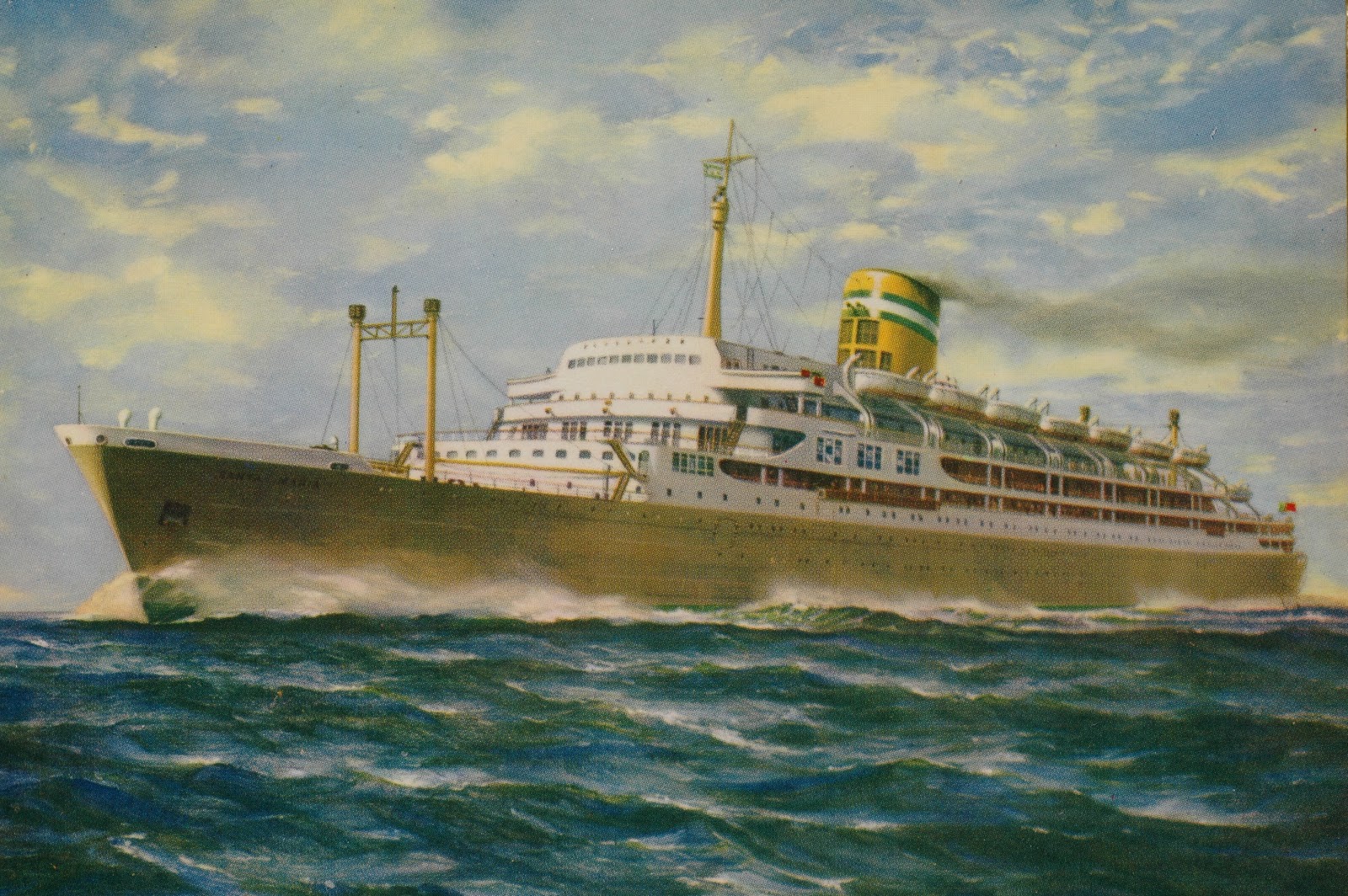 SHIPS & THE SEA - BLOGUE dos NAVIOS e do MAR: Recordando o “SANTA MARIA”