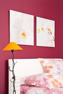 Con que colores combina una pared roja en dormitorios | Colores para ...