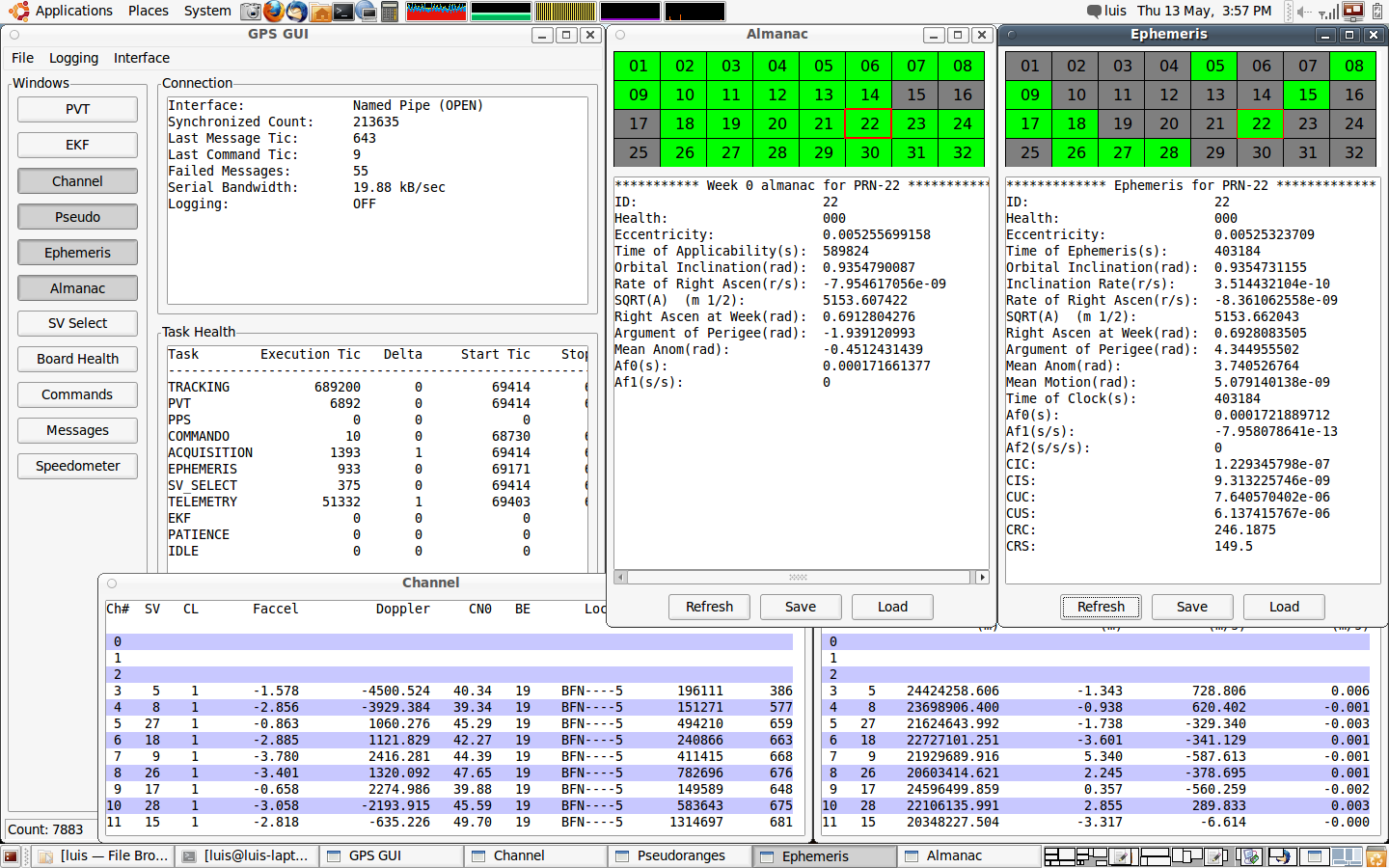 Michele's GNSS blog: Linking PRIMO with gps-sdr