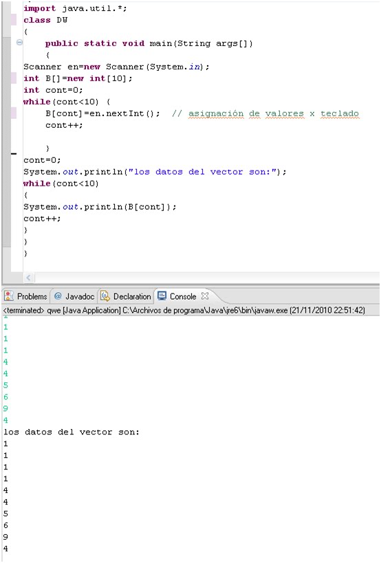 Programacion Orientada a Objetos Java: ARREGLOS