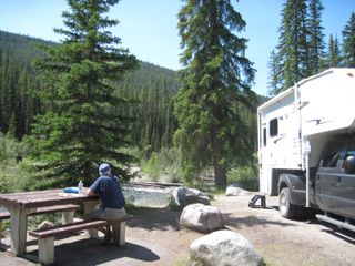 6633 North: Jasper National Park and Miette Hot Springs