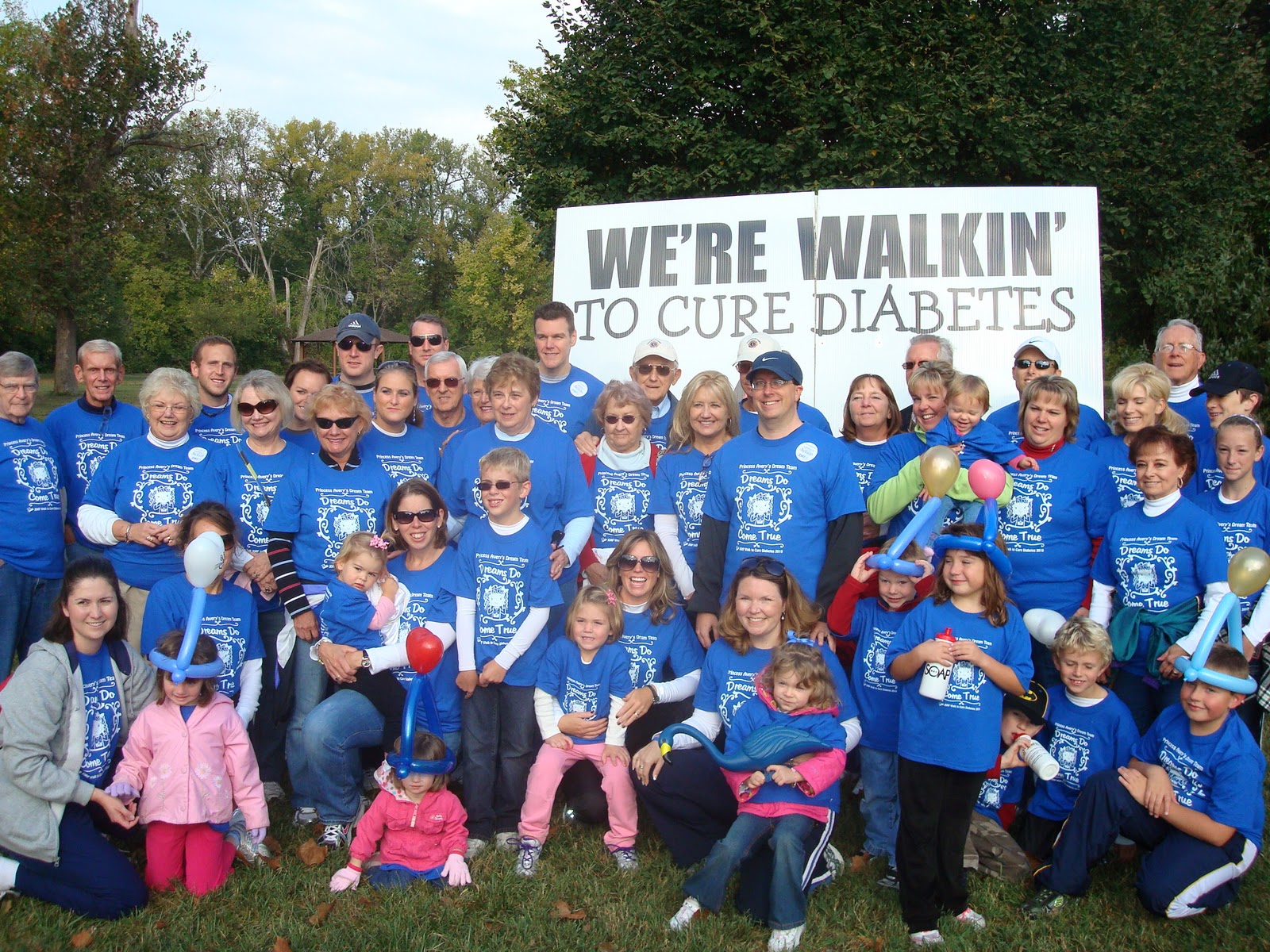 The Princess and The Pump: A Type 1 Diabetes Blog: JDRF Walk to Cure 2010