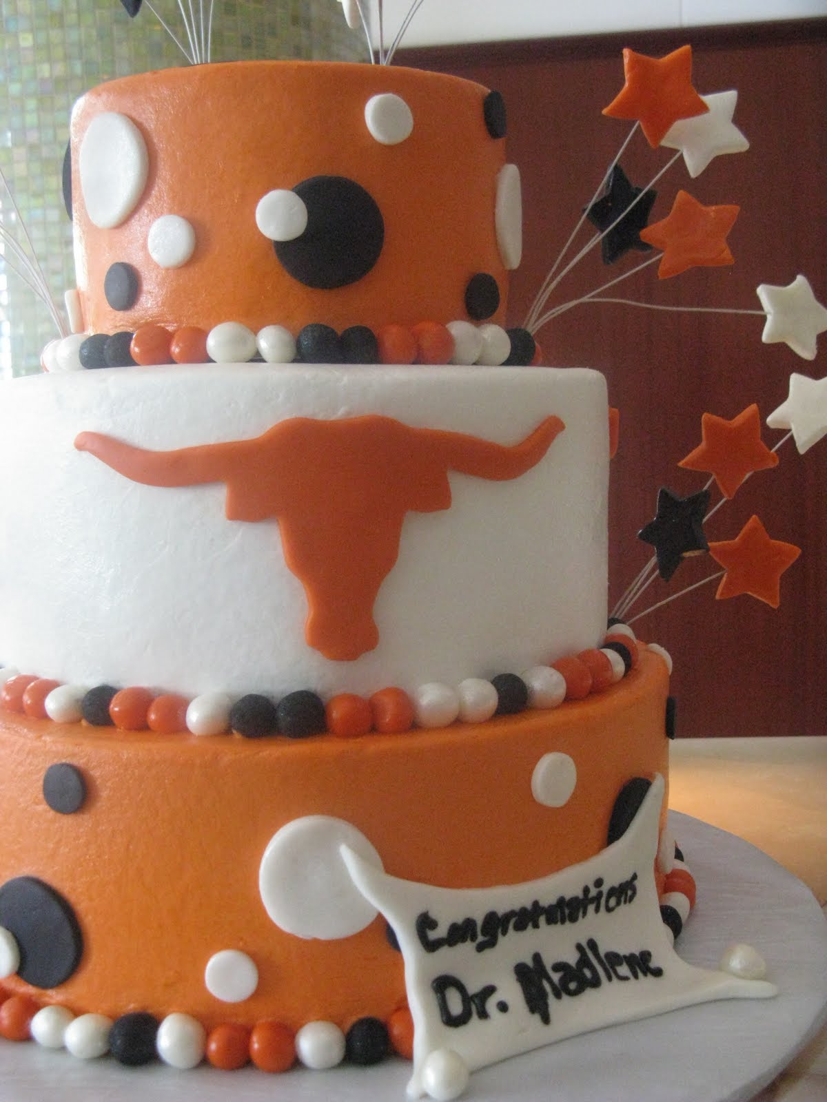 Sweet Moments By V: UT Graduation Cake