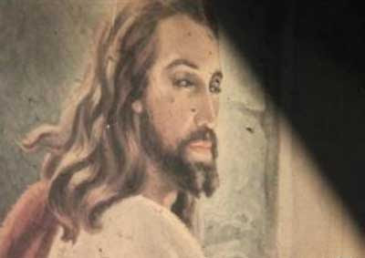Nothing To Do With Arbroath: Jesus picture only item to survive house fire