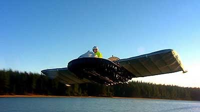 Nothing To Do With Arbroath: Flying hovercraft for sale