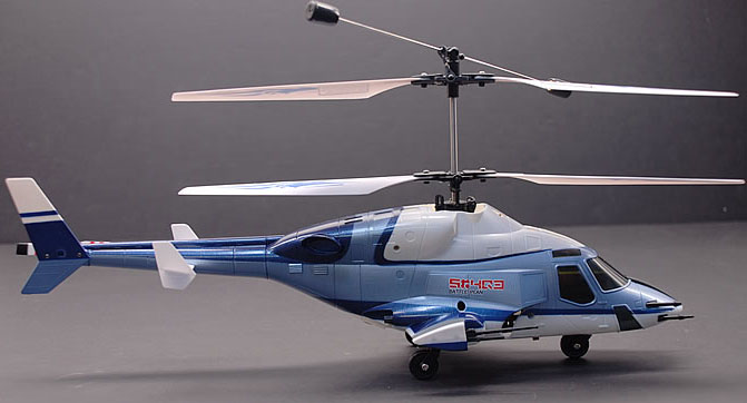Walkera Blue Airwolf RC Helicopter