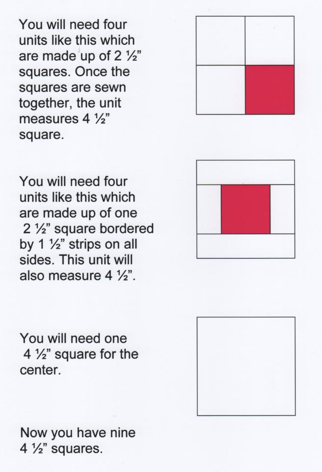 toefeather: Circle of Squares Block Information