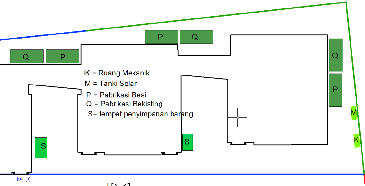 Tugas Civil: SITE PLAN PROYEK PEMBANGUNAN MENTENG SQUARE-SNI|E-BOOK ...