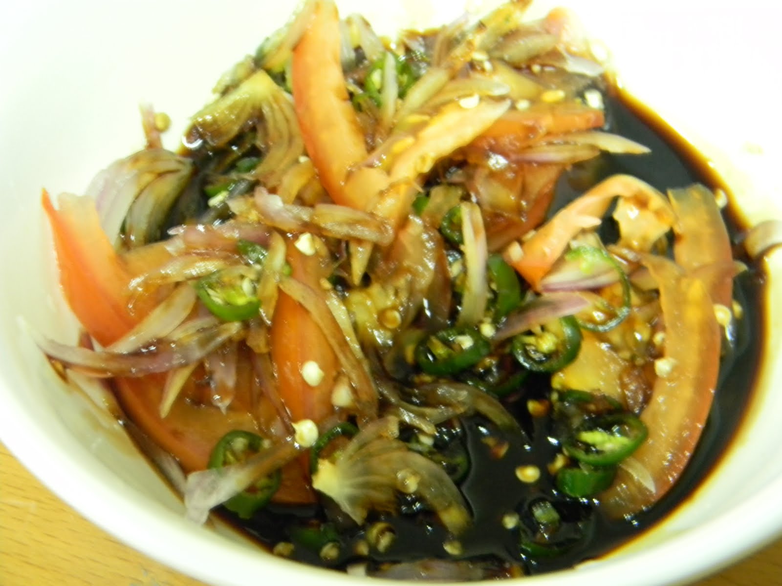 Fisya's Gourmet: Sambal Kicap