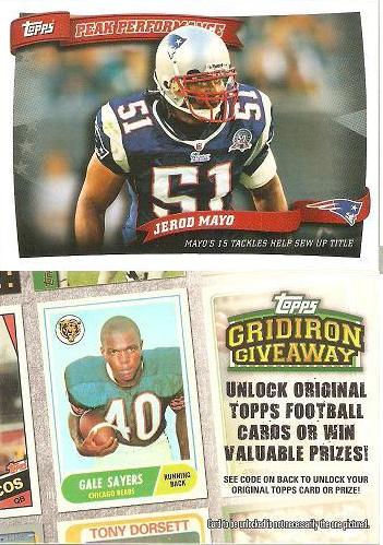 Phungo: 2010 Topps NFL Football - Inserts & Highlights