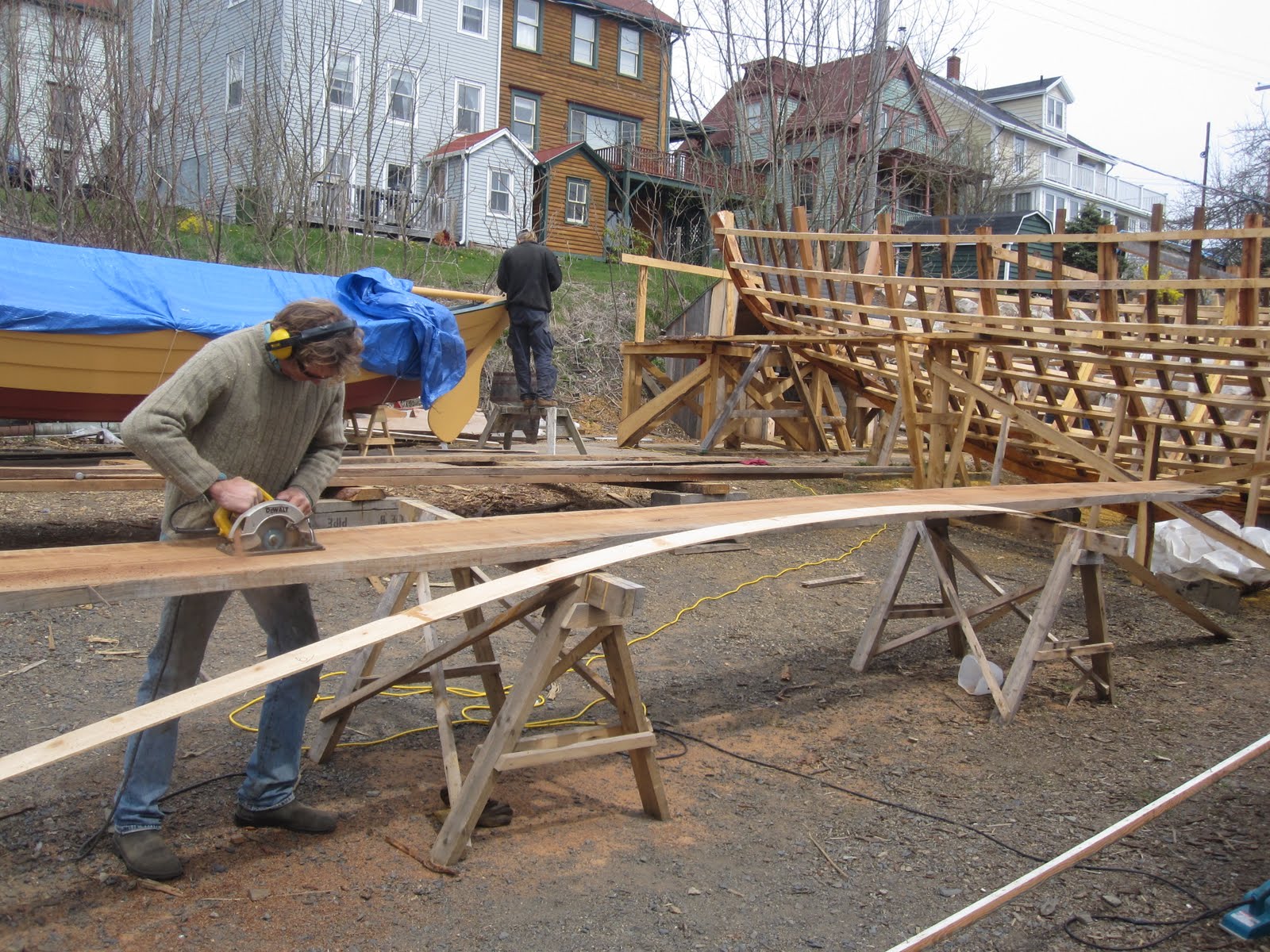 The Twin Schooner Project: Sheer strakes