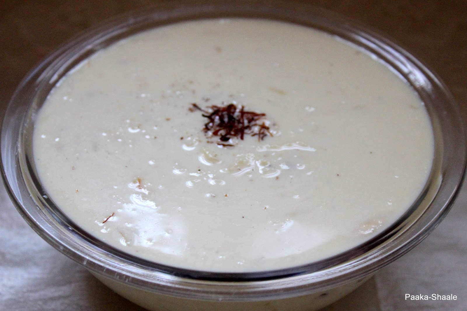 Paaka-Shaale: Apple Rabdi for Durgashtami