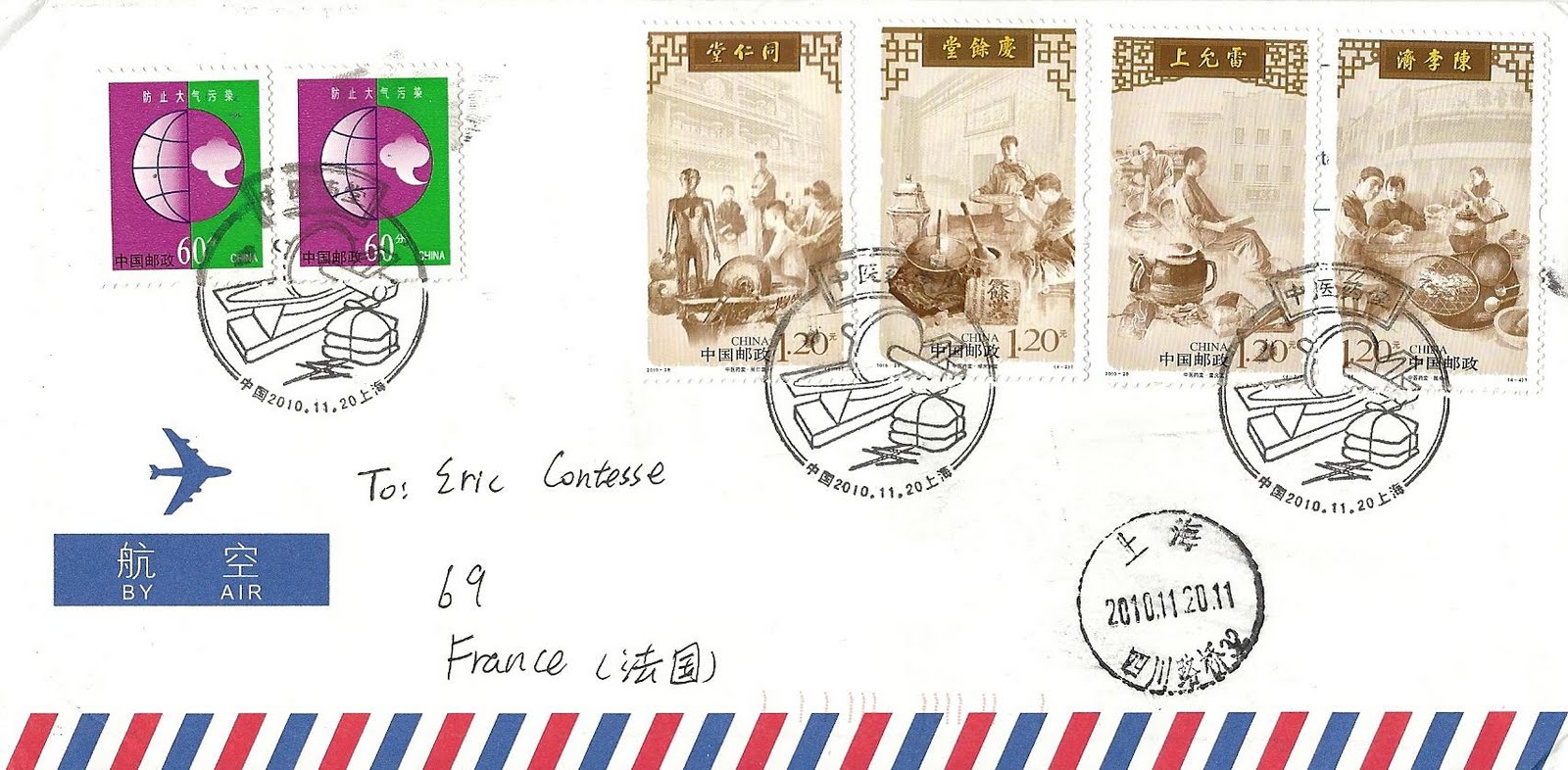 Mon Blog Timbré: Entreprises TCM en Chine