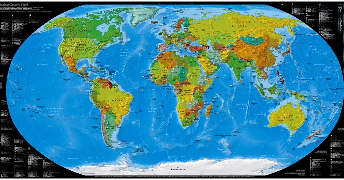 Rαquєℓ Aυℓα σвєятα: Mapa del món Polític