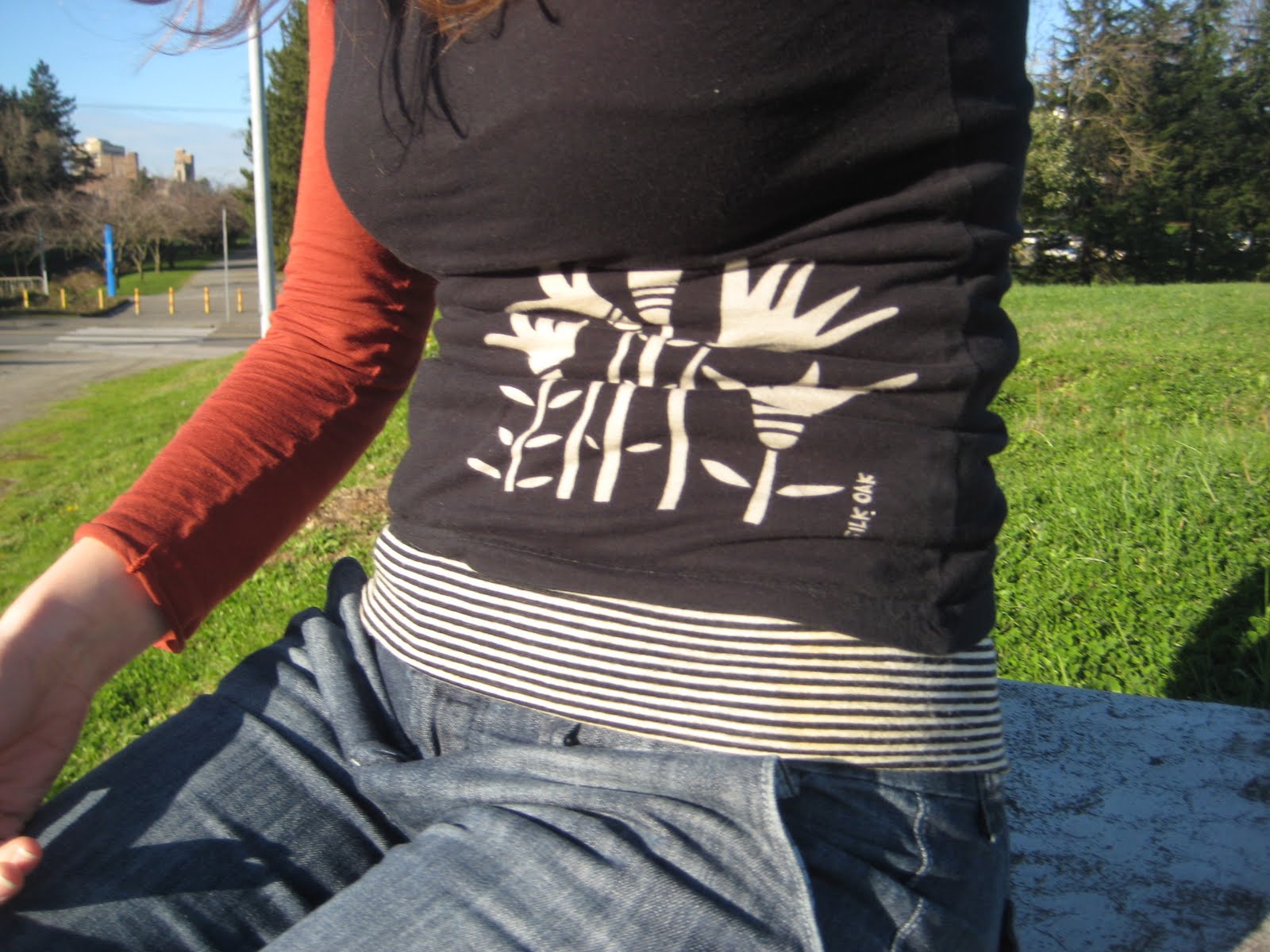 Tree Peeps: belly cover