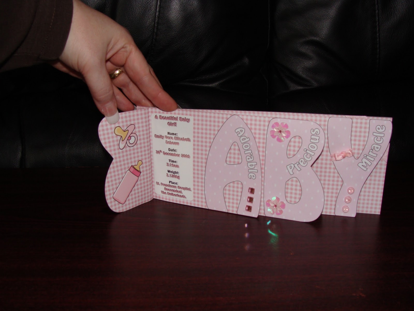 Delphinoid's Cards and Craft: Baby Word Book