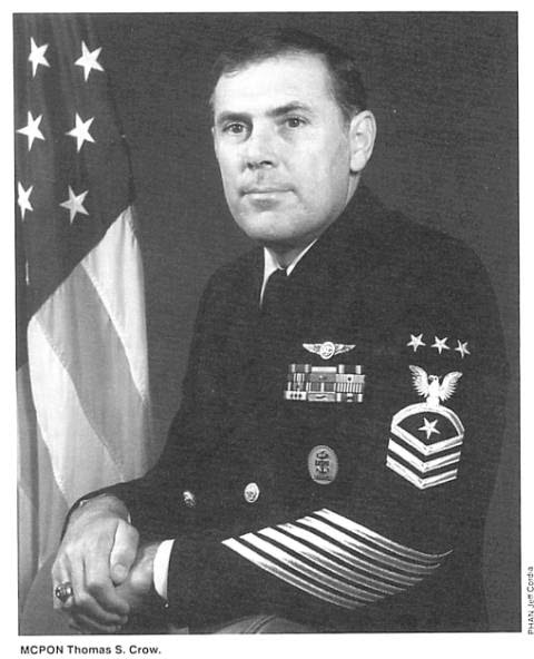 I Like The Cut Of His Jib !!: MCPON Thomas Crow
