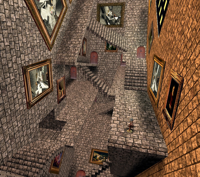 Not Possible IRL: The Hall of Wonders; wherein Escher meets Hogwarts