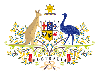 Gallery Vector Art: "Coat of Arms of Australia"
