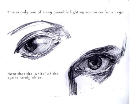 the art of iain mccaig: How To Draw An Eye