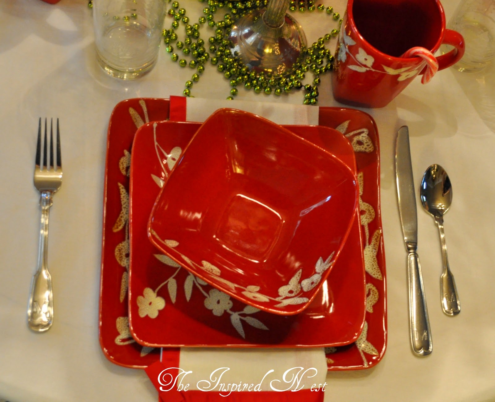 The Inspired Nest: Spode Tablescape