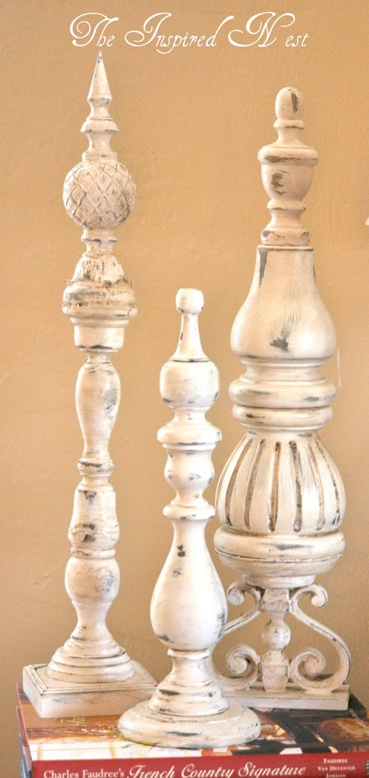 The Inspired Nest: Pottery Barn Finial Tutorial