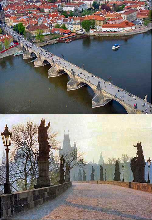 Amici-in-allegria: Charles Bridge, Prague, Czech Republic