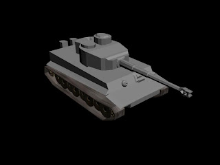 Ken Hensley's Art & Desgn: Older Tiger Tank render