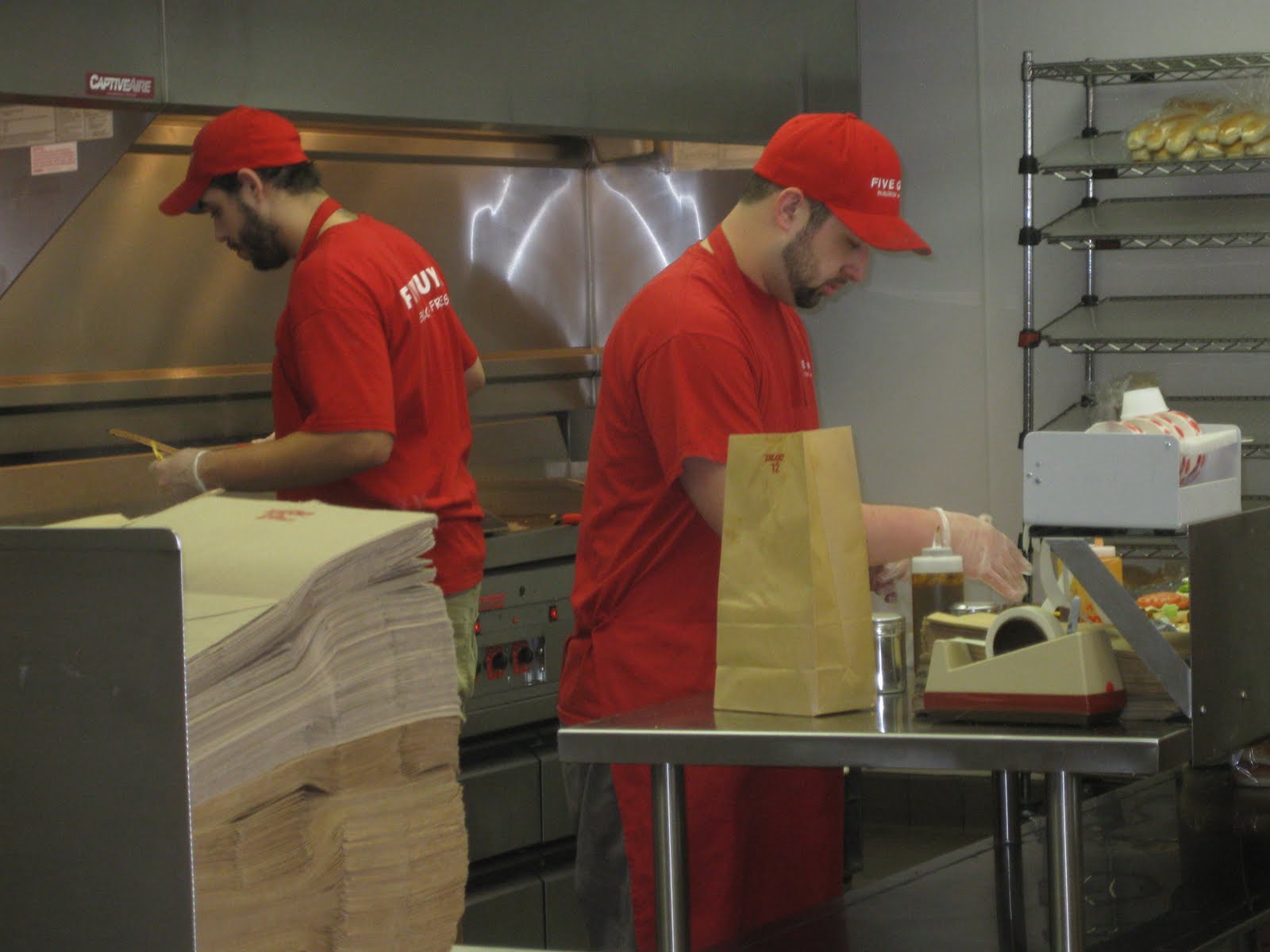 The Blueberry Files: Five Guys Burgers and Fries Review