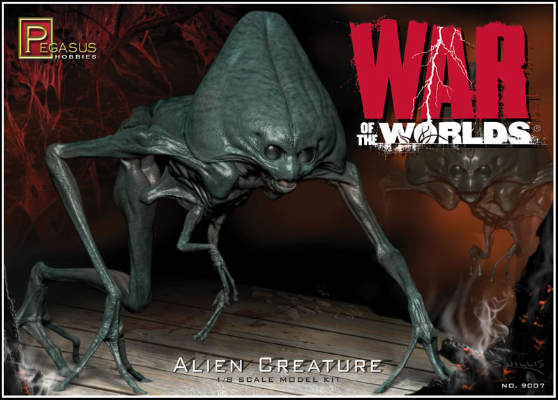 MONSTER MOVIE WORLD: WAR OF THE WORLDS ALIEN CREATURE MODEL RELEASED BY ...