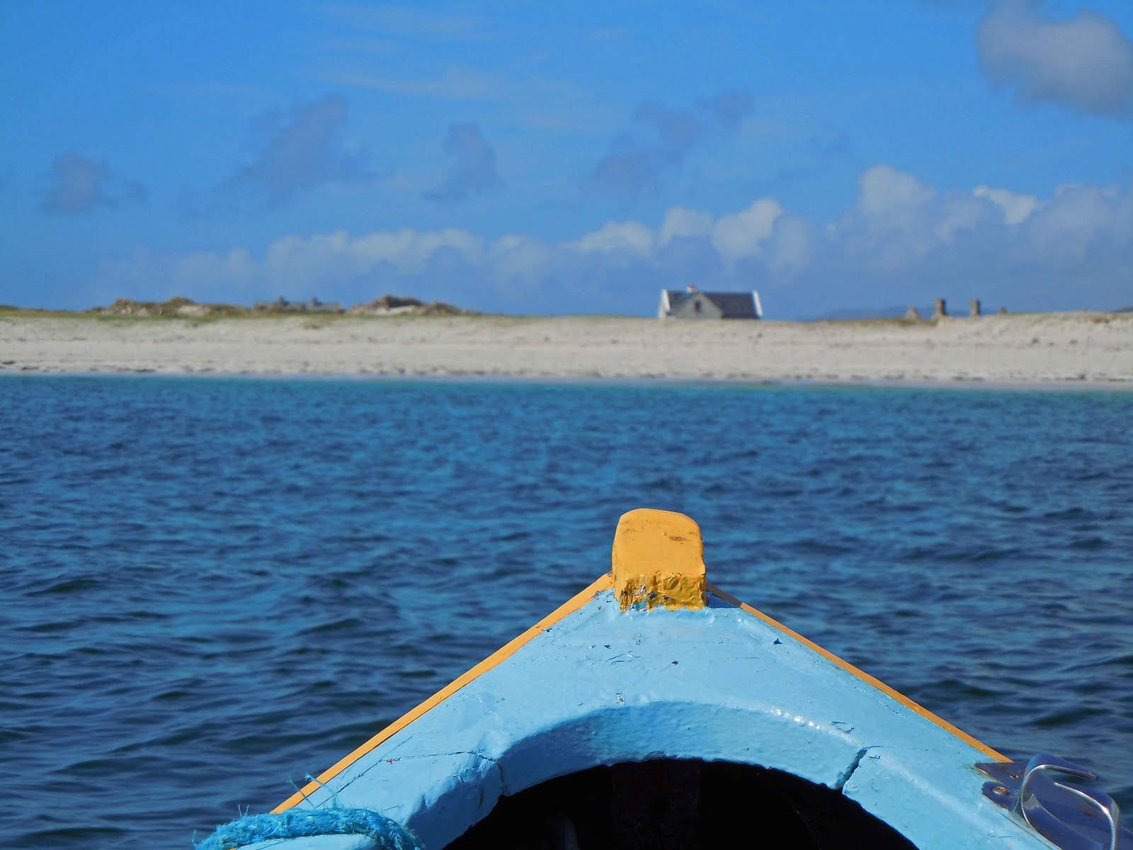 The Sanders Family Adventures Overseas: The Currach, an Irish boat